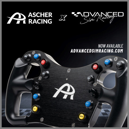 NOW AVAILABLE : Ascher Racing Products – Advanced SimRacing