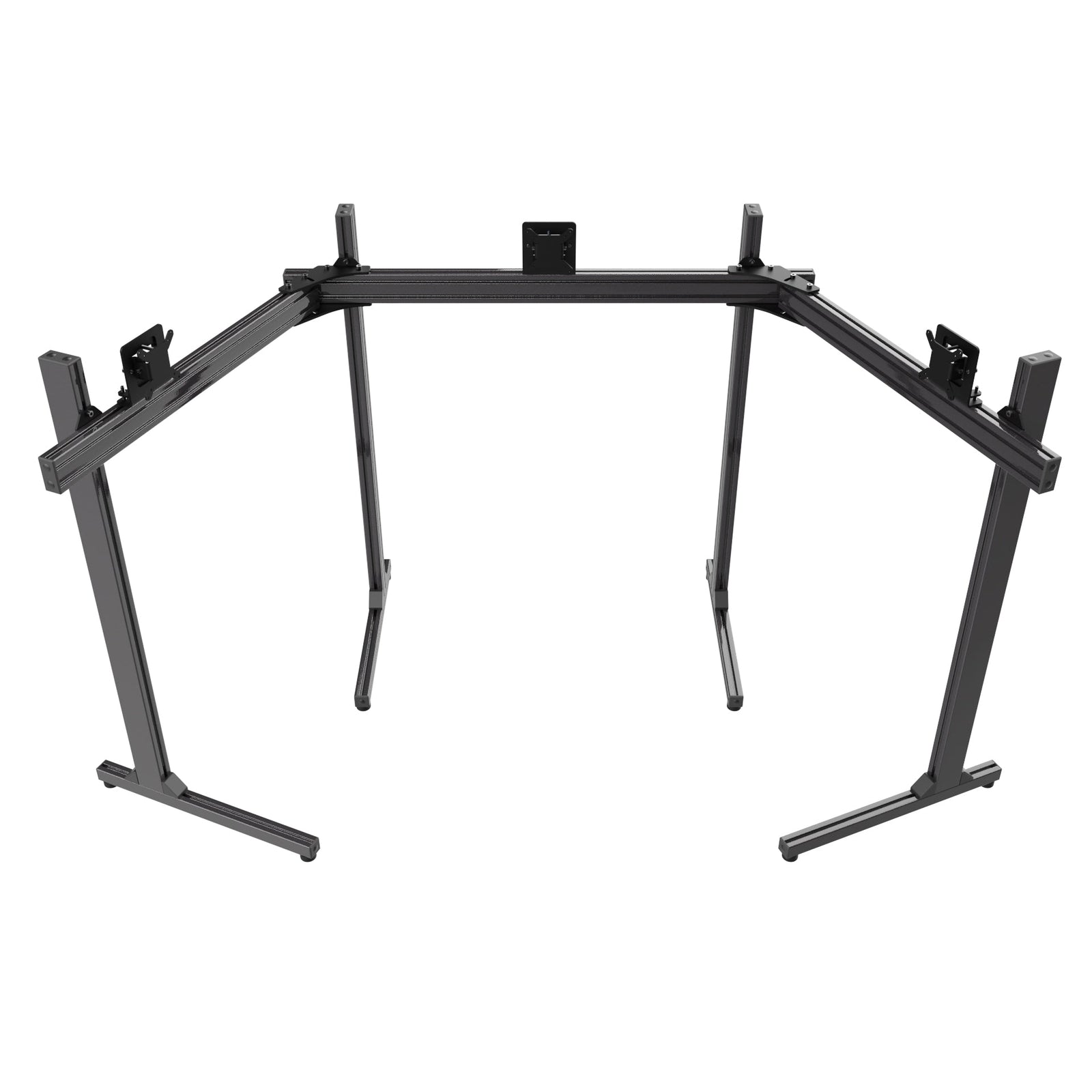 Freestanding Triple TV & Monitor Stand [Up to 50" TV or 45" Ultrawide ...